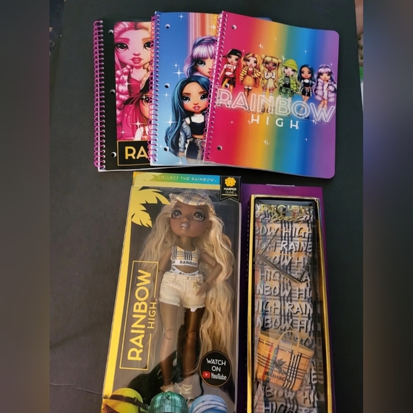 Rainbow High | Toys | Rainbow High Pacific Coast Harper Dune W 3 ...